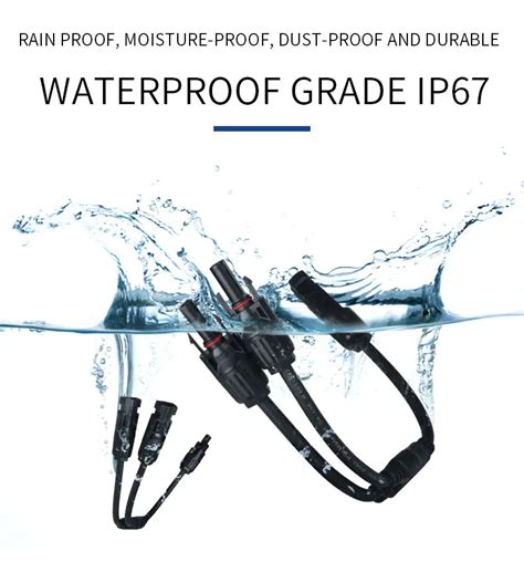 Y Branch Mc4 Solar Connector Top 1 Reliable Connection