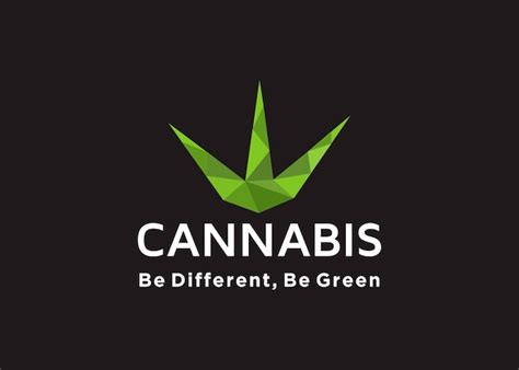 Folha De Cannabis Cbd Planta De Maconha Conceito De Luxo Modelo De