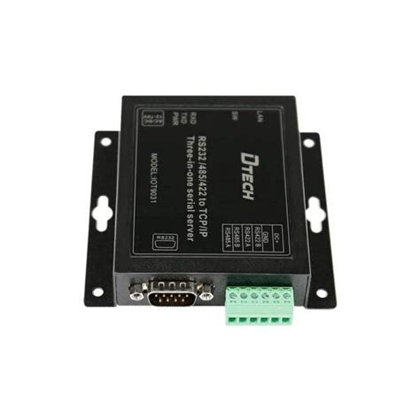 dtech serial to ethernet converter adapter rs232 rs422 rs485 roboticsdna