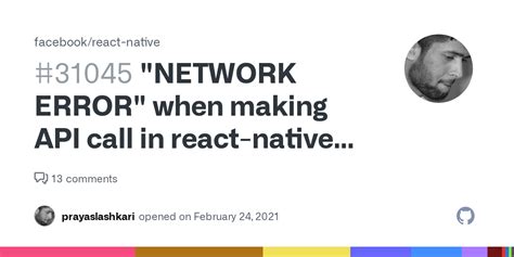 NETWORK ERROR When Making API Call In React Native Android While Works In IOS Issue