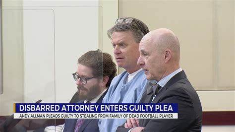 Disbarred Attorney Enters Guilty Plea Youtube