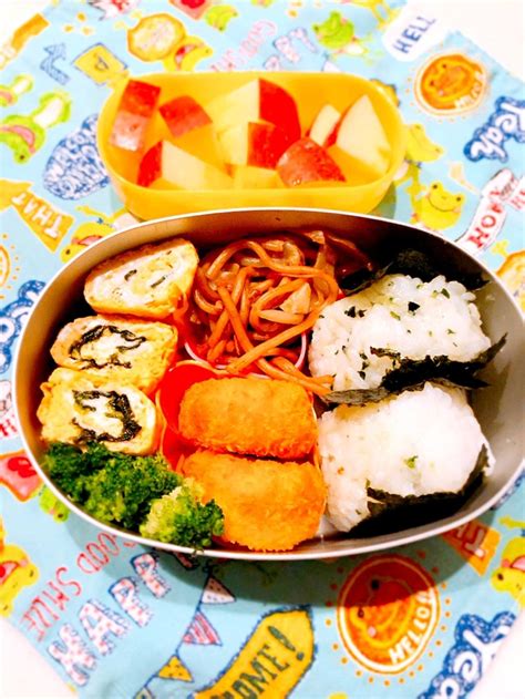 幼稚園お弁当 3歳5ヶ月④ By オヤマツマダム 【クックパッド】 簡単おいしいみんなのレシピが396万品