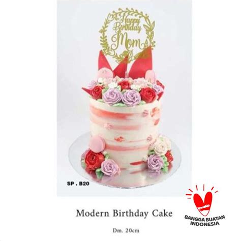 Jual Nata Cake Kue Tart Butter Cream 550ukuran Bulat 16 Cm Di Seller