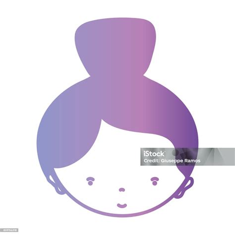 헤어스타일 디자인 아바타 여자 머리를 선 고객 서비스 담당자에 대한 스톡 벡터 아트 및 기타 이미지 고객 서비스 담당자