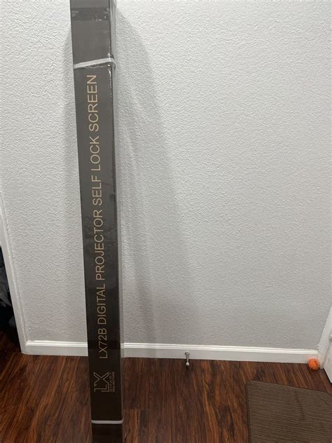 Lx Digital Projector Self Lock Screen Lx72b Msrp 1249 Ebay