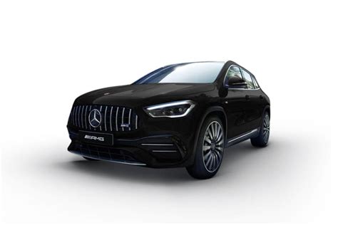 Mercedes Benz Amg Gla 35 Cosmos Black Colour Cosmos Black Amg Gla 35