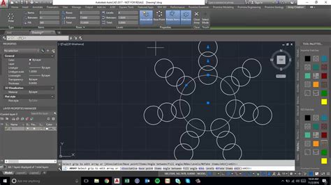Promine Autocad Tips And Tricks Array Command Youtube