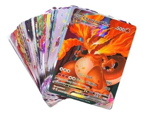 Kit Lote 10 Cards Rpg Vmax Todas Brilhantes Cartinhas Tcg MercadoLivre