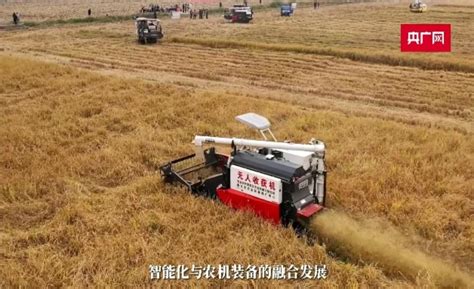 无人收获协同卸粮助力秋收