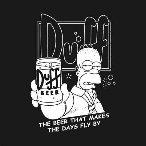 Homer Simpson Duff Beer Arte Simpsons Desenho Dos Sim
