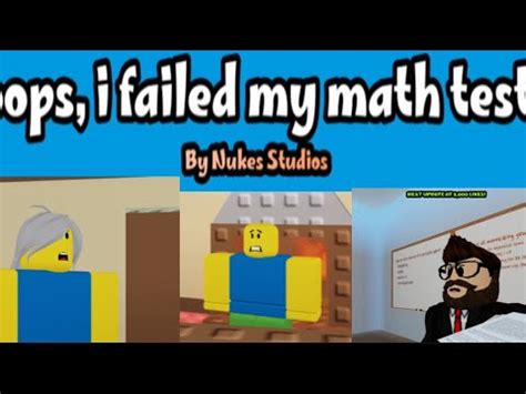 Oops I Failed My Math Test All Endings Youtube