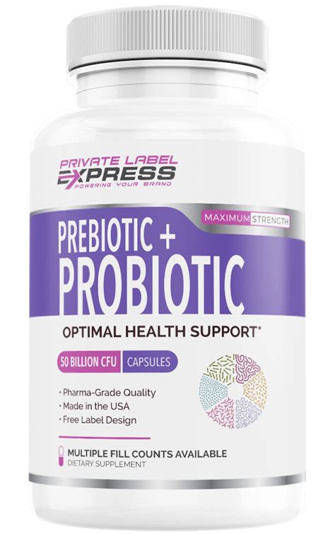 New Probiotic Prebiotic Blend 50 Billion Cfu Private Label Express