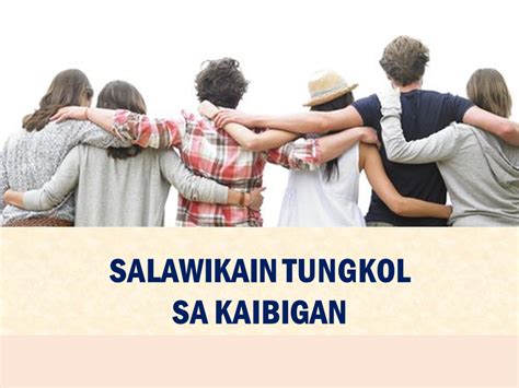 Sanaysay Tungkol Sa Kaibigan