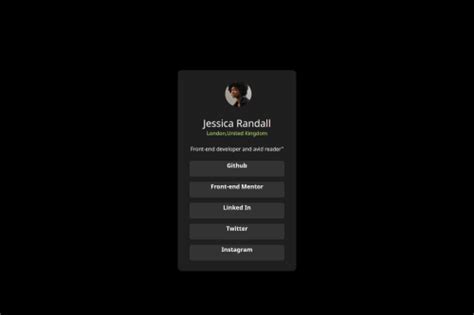 Frontend Mentor Social Profile Using React And Tailwind Css Coding