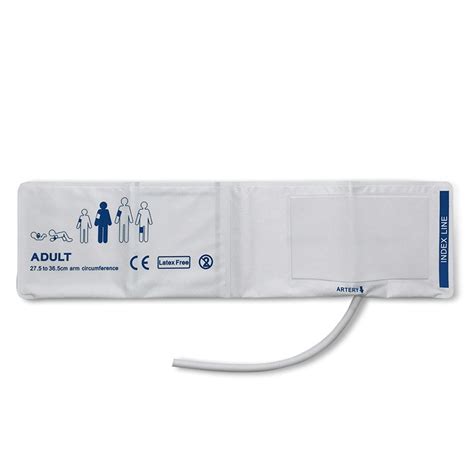 Disposable Nibp Cuff Adult With Single Tube Size 275 365cm