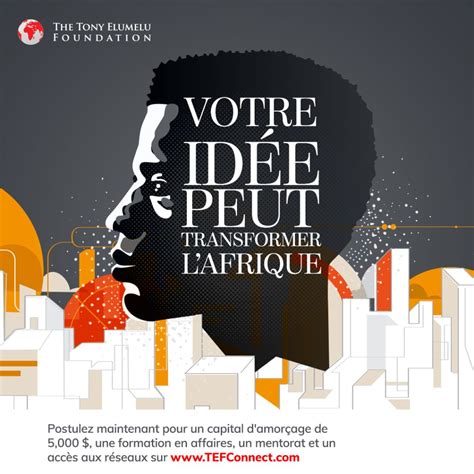 La Fondation Tony Elumelu Ouvre Les Candidatures Pour Les Programmes D