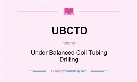 What Does Ubctd Mean Definition Of Ubctd Ubctd Stands For Under