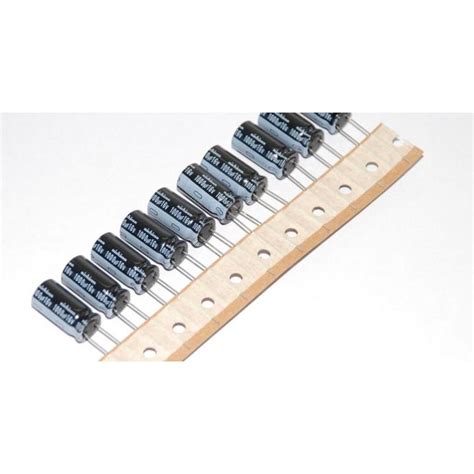 10uf 50v Electrolytic Capacitor 10 Pieces Bd
