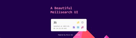 automatically returns to homepage · issue 6 · riccox meilisearch ui
