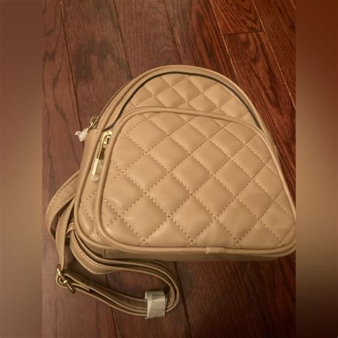 Poppi Bags Poppi Mini Vegan Leather Backpack Poshmark