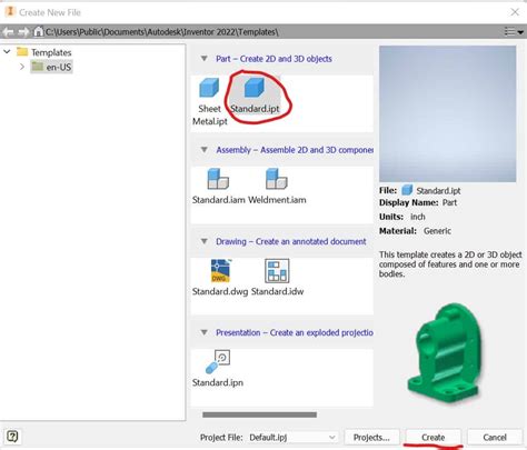 Autodesk Inventor Lesson 1 Getting Started Go Measure 4 Me In 3d