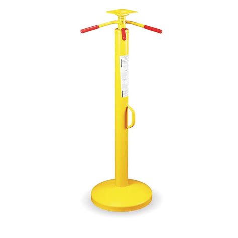 Trailer Stabilizing Jack 50000 Lbs Static Load Capacity 2w877