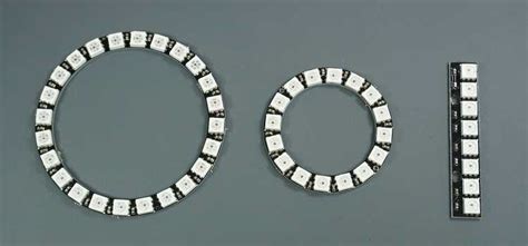 micropython led rvb adressables ws2812b avec esp32 et esp8266