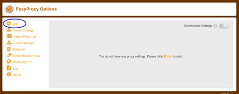 Foxyproxy Ipsl Espri Meso User Documentation