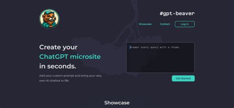 GPT Beaver - Create Chatbots with AI: No Coding Needed