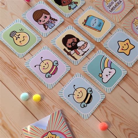 Jogo Da Memória Dia Das Crianças Elo7 Produtos Especiais
