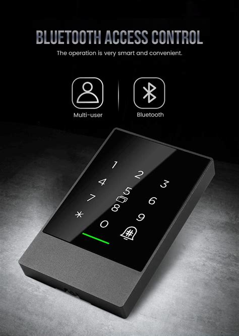 Bluetooth TTlock APP Door Controller Access Control System With Card Reader OEM Manufacturer