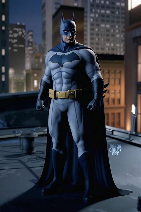 Dcu Batman Suit Concept V1 By Aaronbaileyart By Tytorthebarbarian On