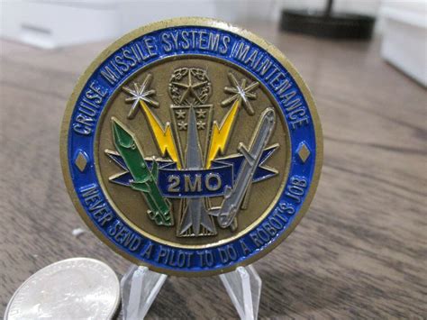Usaf Stratcom Sac Cruise Missile Systems Maintenance 2 Mo Challenge Coin 795k Ebay In 2022