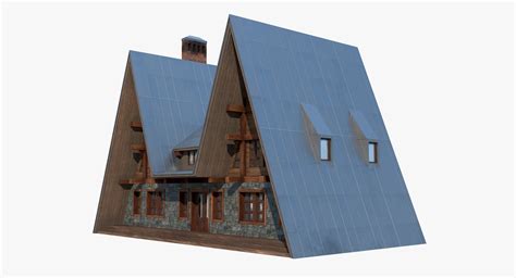 3d Chalet Model Turbosquid 1421437