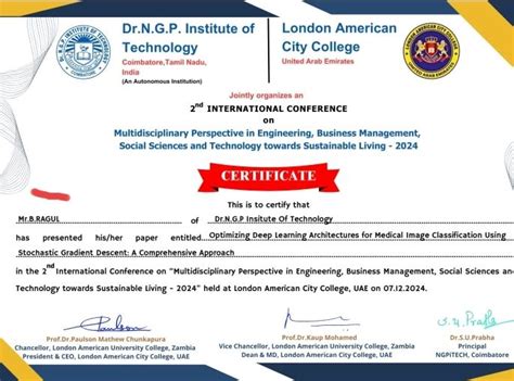 Ragul B On Linkedin Deeplearning Medicalimaging Researchpresentation