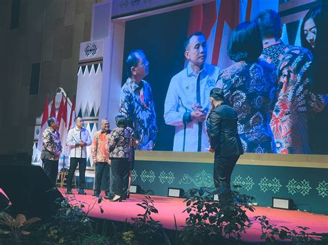 Menko Perekonomian Airlangga Hartarto Buka MUNAS Perbarindo Ke X