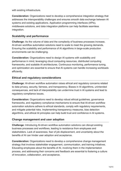 Ai For Workflow Automation Use Cases Applications Benefits And Development Pdf