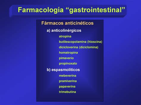 Fármacos que afectan función gastrointestinal ppt descargar
