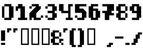Superscript Font