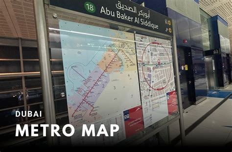 Dubai Metro Map Essentials A Must Have For Every Tourist Gulfinside
