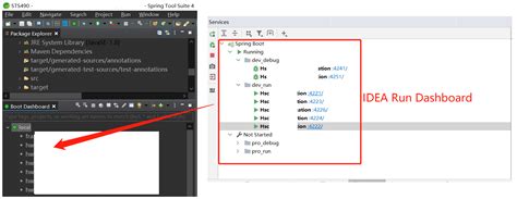 Please Add Groups For Boot Dashboard In Sts Just Like The Run Dashboard