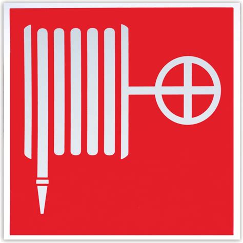 Знак пожарной безопасности ОФИСМАГ Пожарный кран, 200x200 мм ...