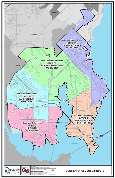 Code Enforcement Map Rowlett Tx Official Website