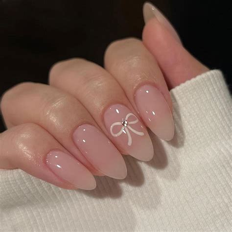 Pcs Short False Nails French False Nails Full Cover False Nails White