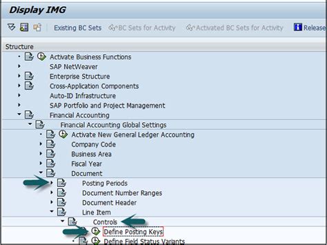Sap Fi Define Posting Keys