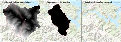 How To Create A Watershed Model Using Hydrology In Arcgis Pro
