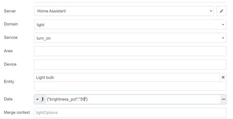 Getting Started With Node Red Light To Specified Brightness Node Red