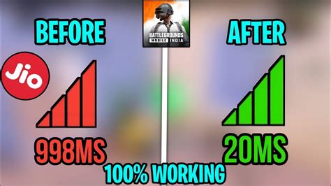 BGMI HIGH PING PROBLEM HOW TO FIX HIGH PING IN BGMI WORKING BGMI LOW PING SETTINGS