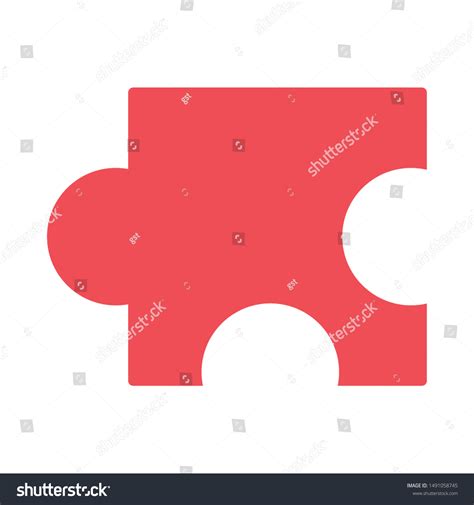 Puzzle Design Jigsaw Game Teamwork Match Stock Vector Royalty Free