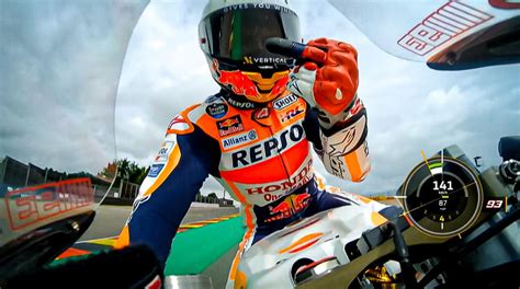 Marquez Jelaskan Maksud Acungkan Jari Tengah NontonMotoGP